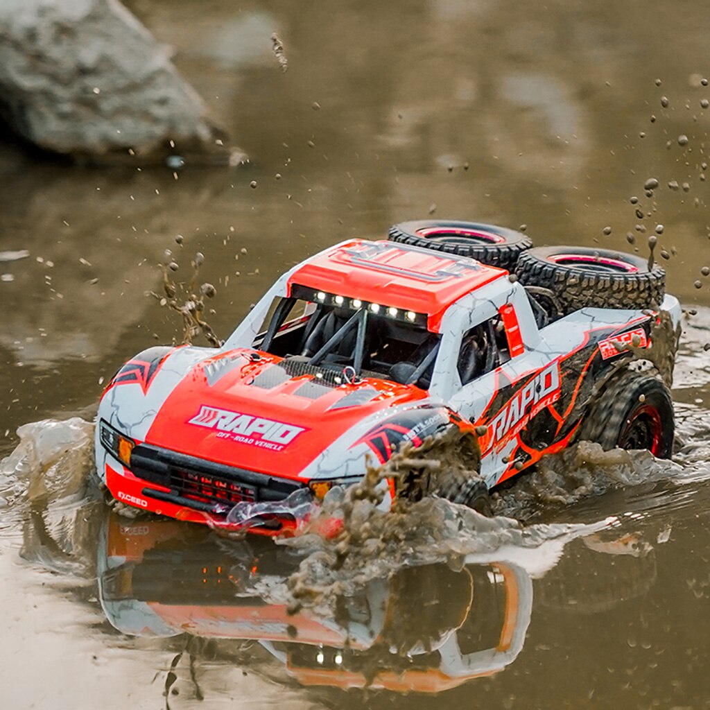 Q130 1:14 70KM/H 4WD RC Car with Light Brushless Motor Remote Control – QWinOut