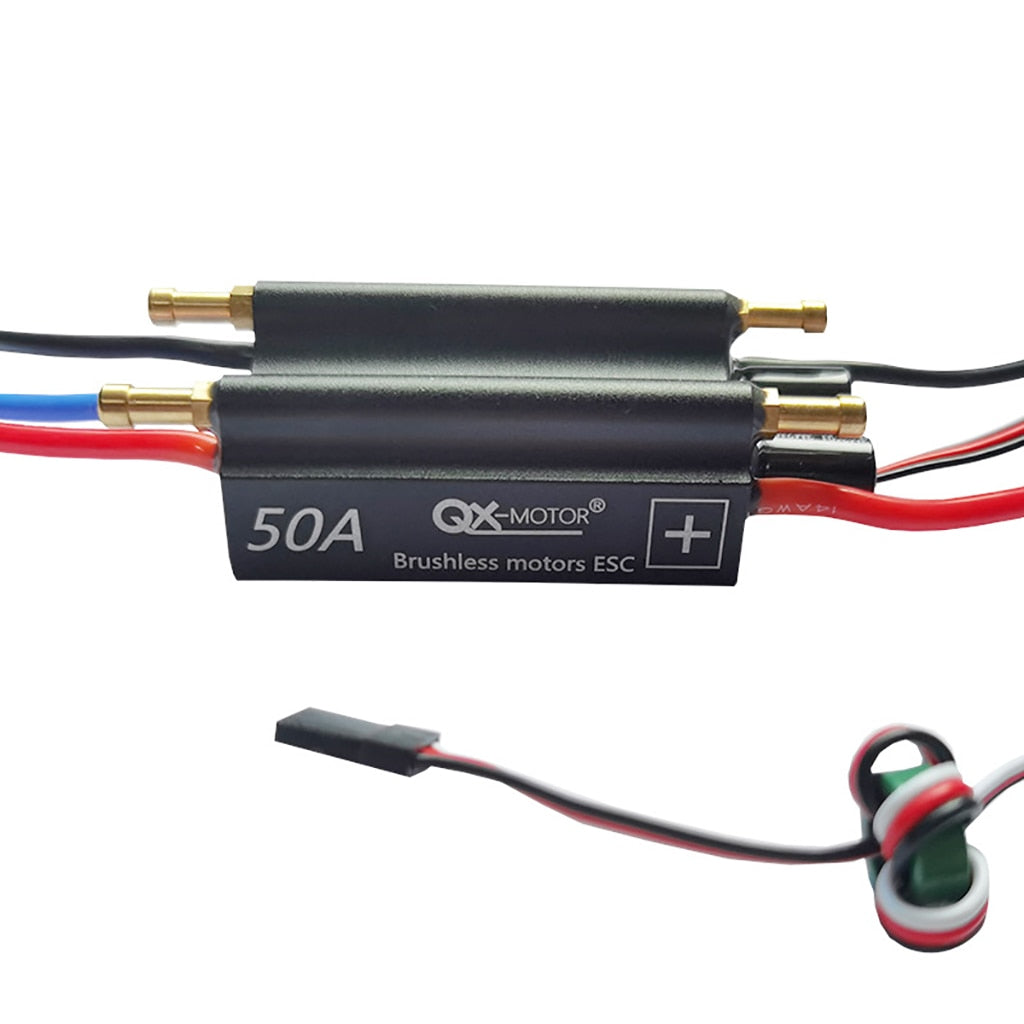 QX-MOTOR Waterproof 90A 120A ESC QC3027 3600KV DC Outrunner Brush – QWinOut