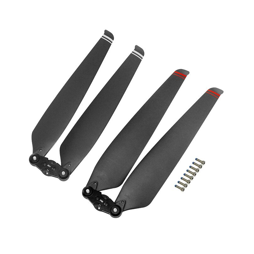 1Pair 32 Inch Nylon Carbon Fiber Mix Propeller 3211 CW CCW Props for ...
