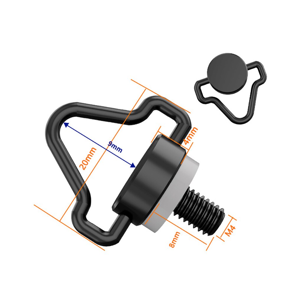 2pcs/lot M4 Hand Screw Stainless Steel Quick Release Screw for DJI RC ...