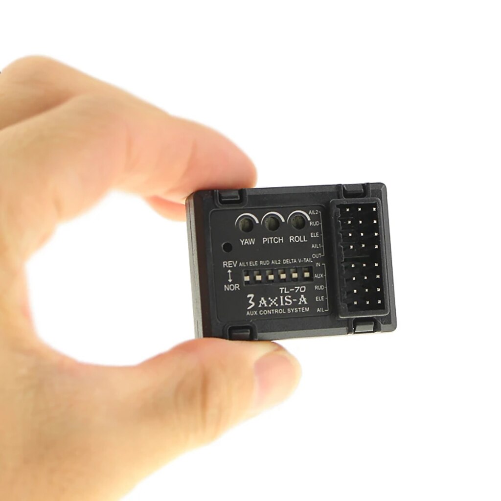 3-axle Stabilizer Flight Controller Gyro for FPV Airplane Helicopter ...