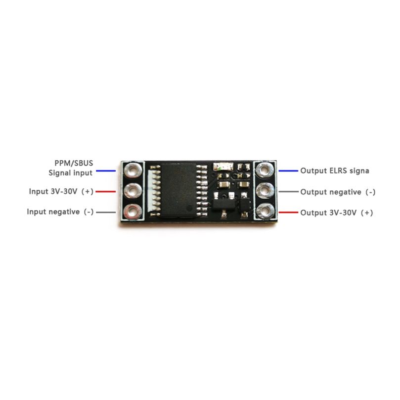 CR1 Module PPM/SBUS to ELRS CRSF Protocol Adapter Board for AT9S FLYS ...