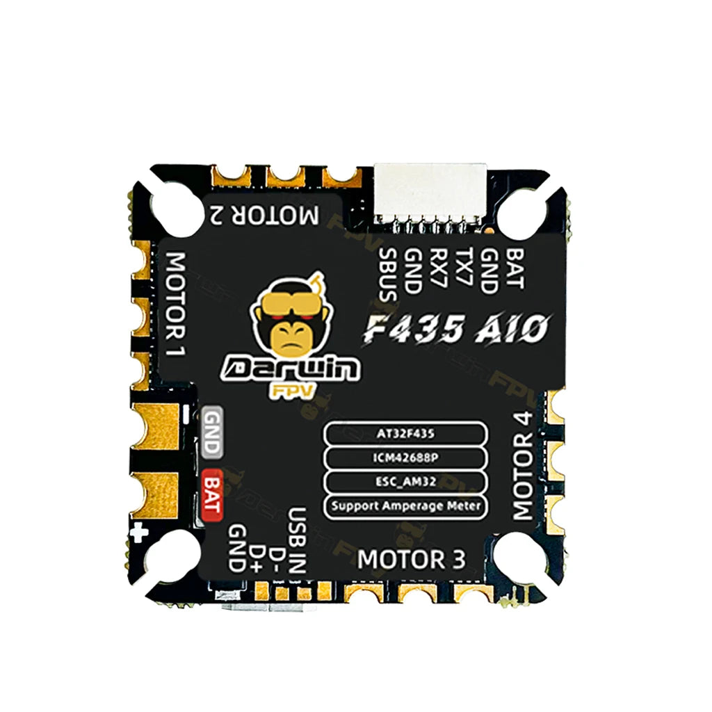 DarwinFPV F435 30A 45A AM32 AIO High-Performance Flight Controller Fo ...