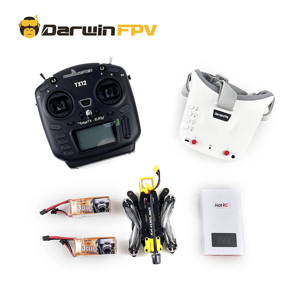 DarwinFPV FoldApe4 Foldable FPV Drone 4 Inch Long Range RTF FPV Frame ...