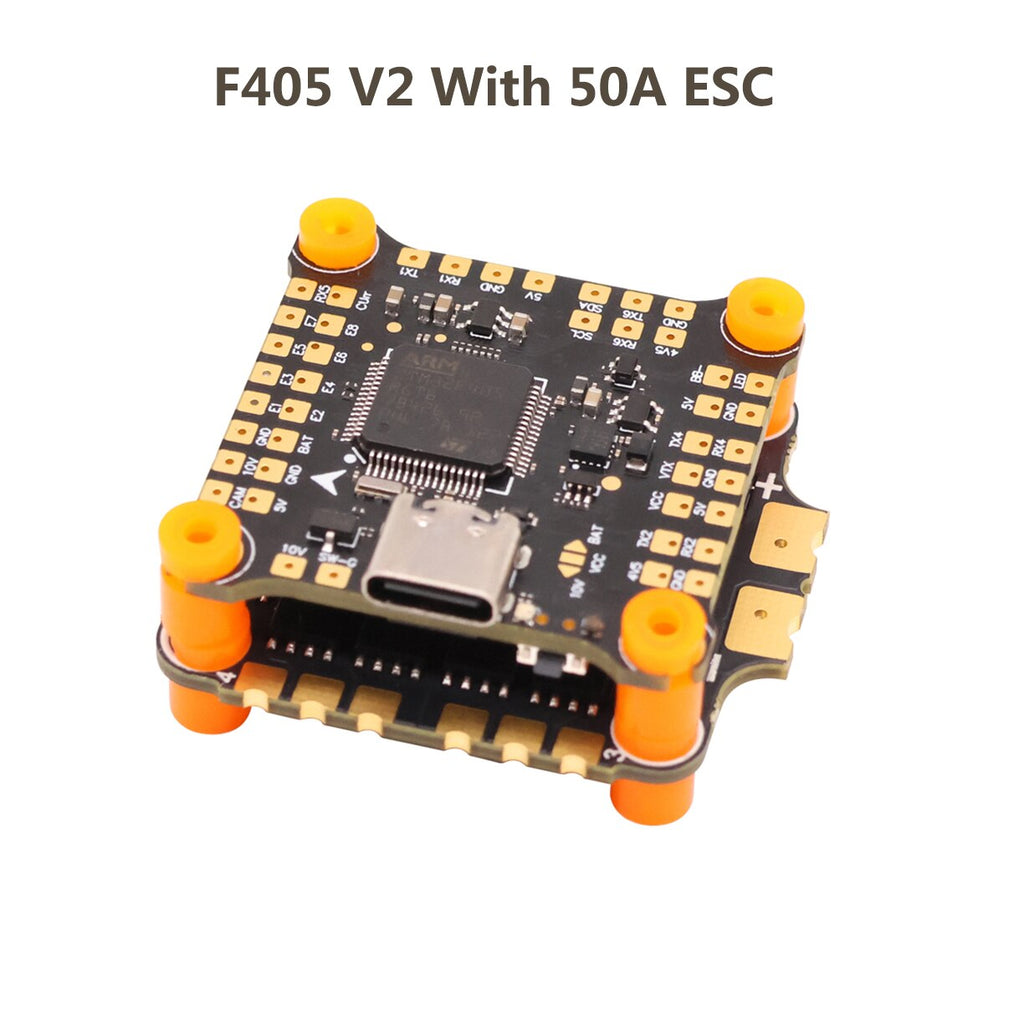 HAKRC F405 V2 F4 Mini Flight Controller Dual BEC W/ 45/50/60A 4in1 ES – QWinOut