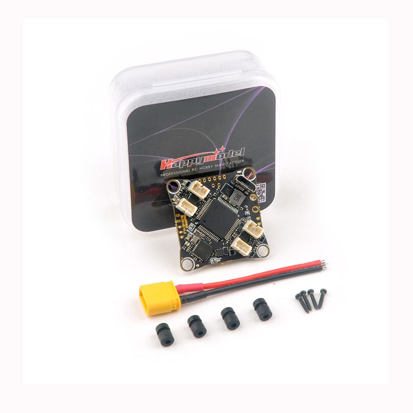 HappyModel CrazyF405HD ELRS 1-2S AIO FC Built-in UART ELRS RX 12A BLH ...