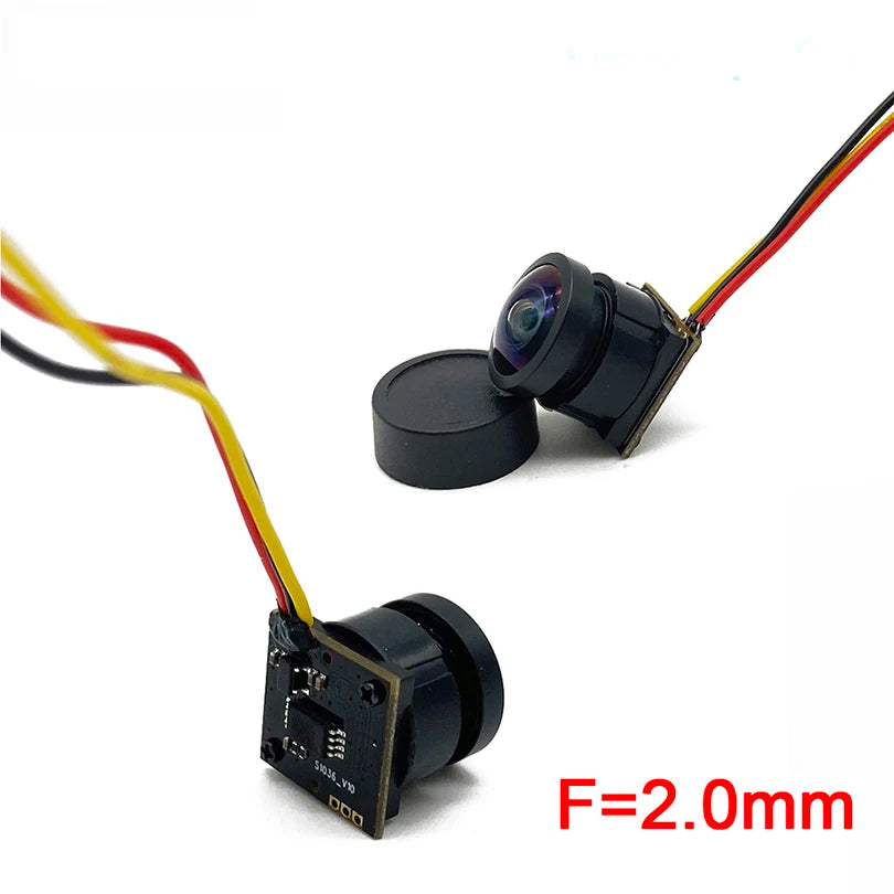 JMT FPV Mini Digital Video Camera 12000TVL / 1000TVL 1000 Lines 2.8mm ...