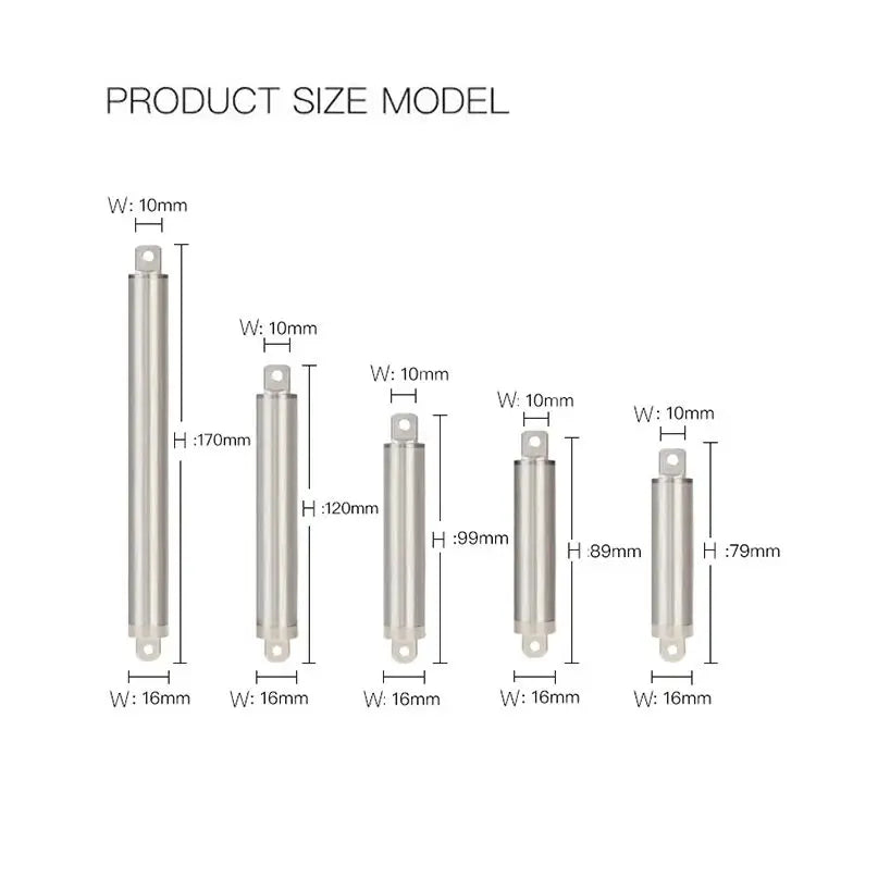 KT1610 Micro Electric Push Rod Linear Actuator Electric Push Rod 12V ...