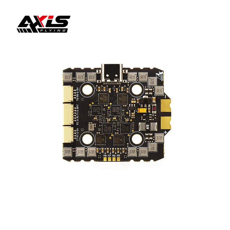 Axisflying F745 AIO Stack 45A 5V 12V Dual BEC 4-6S for RC FPV Freesty ...