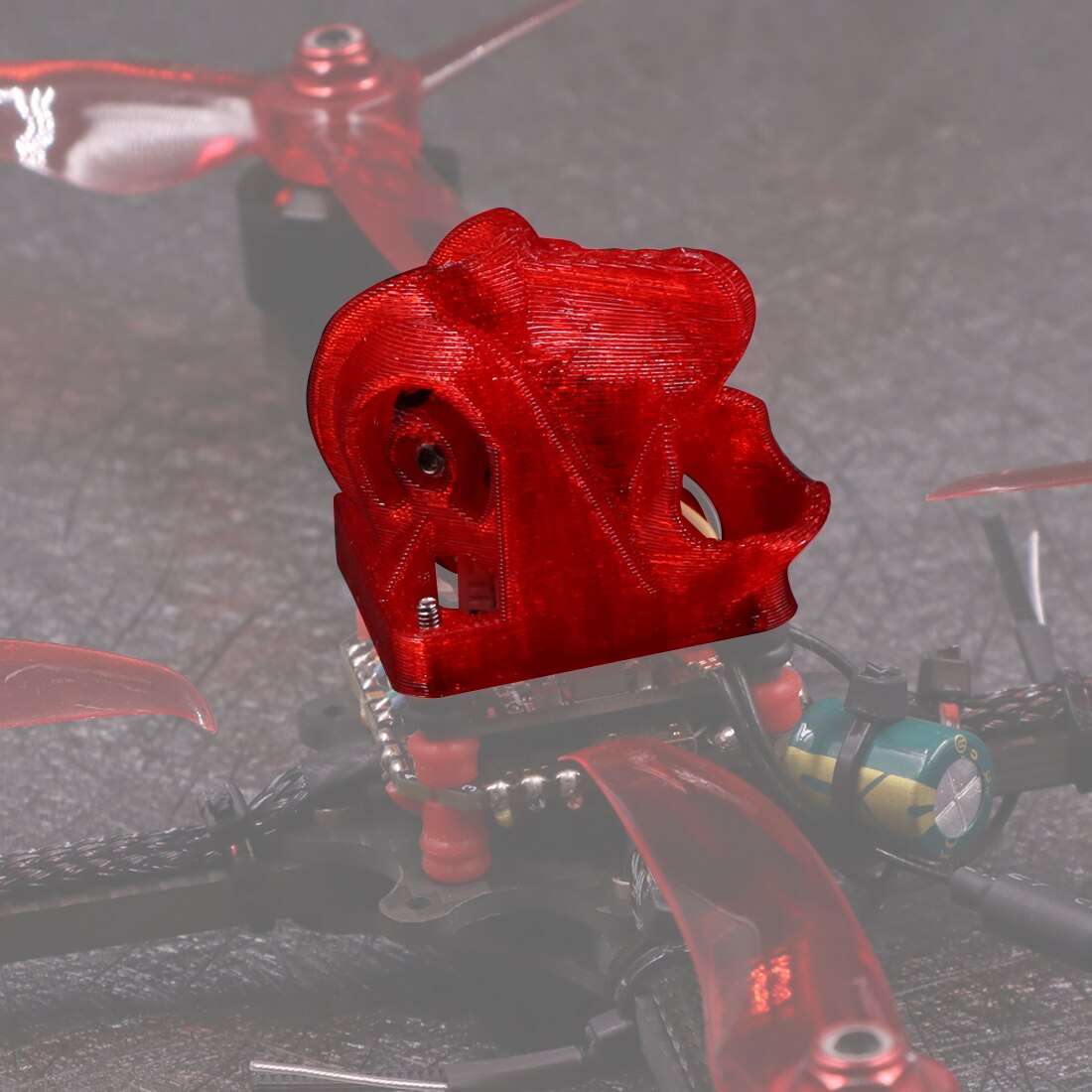 ShenStar 3D Printed TPU Material 14mm Camera Canopy for 3.5-inch FPV ...