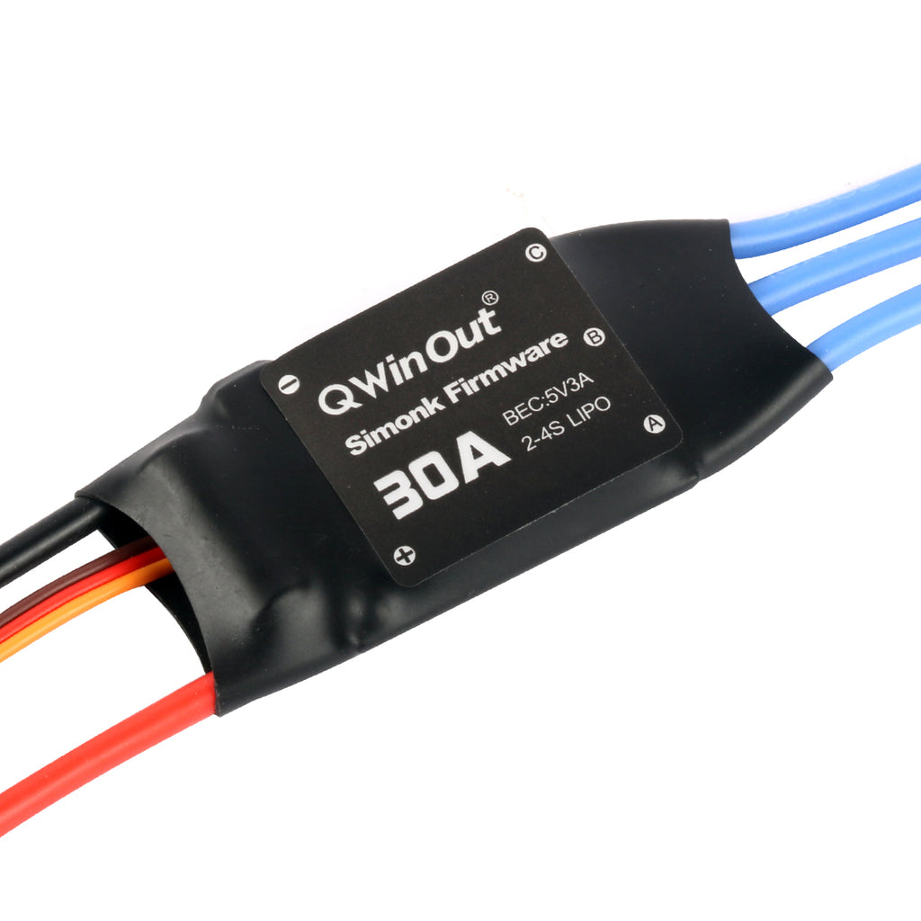 QWinOut 2-4S 30A RC Brushless ESC Simonk Firmware Electric Speed Cont