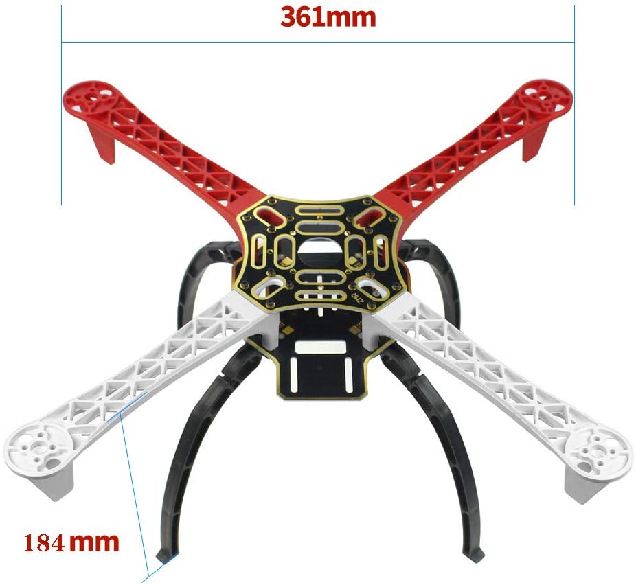 QWinOut F450 Drone Frame Kit 4-Axis Airframe 450mm Quadcopter Frame K