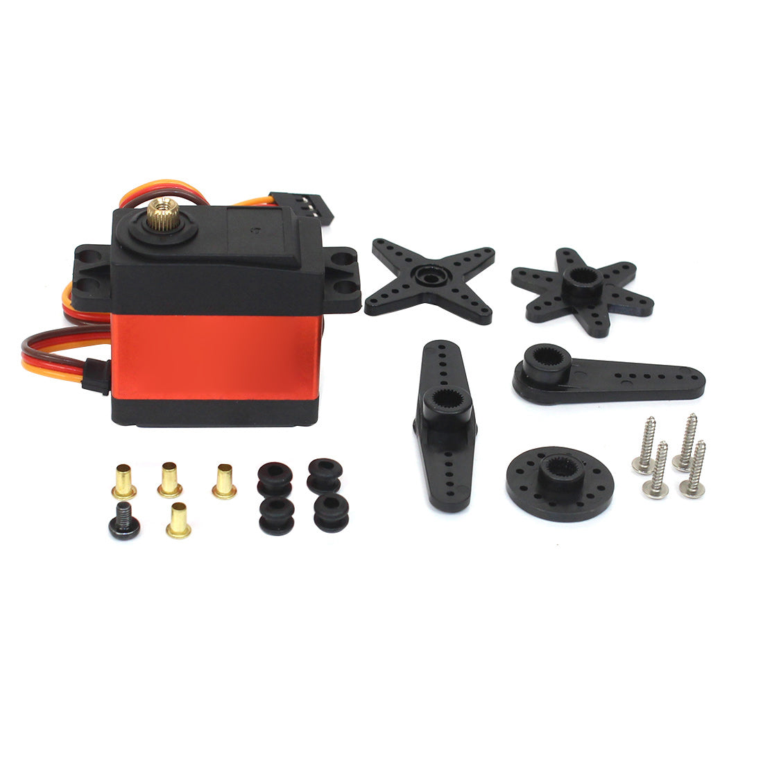 JMT 20KG Digital Servo Large Torque Metal Shell Servo Waterproof For ...