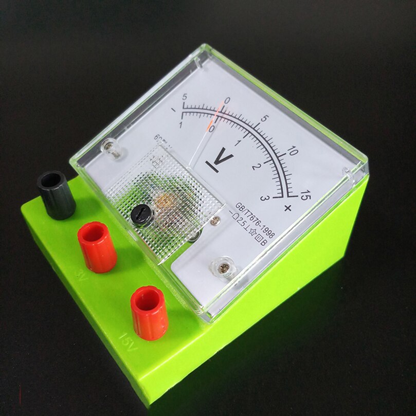 DIY Ammeter Voltmeter + Volt Meter Physical Electrical Circuit Experi ...