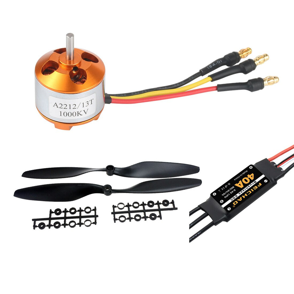 FEICHAO Simonk 30A ESC with A2212 1000kv 2200kv Motor Plastic Propell ...