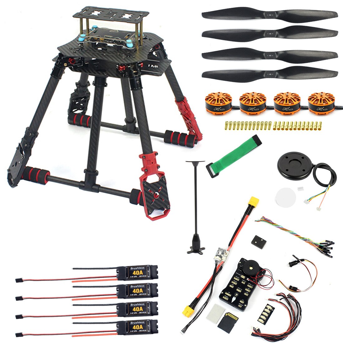 Feichao DIY 4-Axis RC Quadrotor PIX PX4 32 Bits Filght control 560mm ...