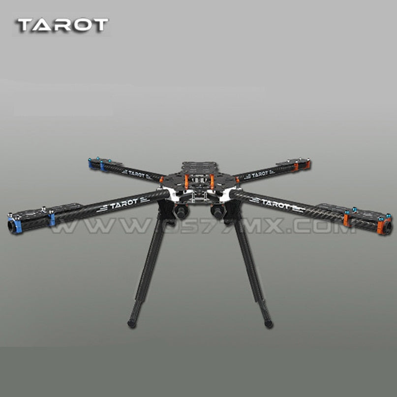 Tarot 650 Carbon TL65B01 Fiber 4 Axis Aircraft Fully Folding FPV Dron ...