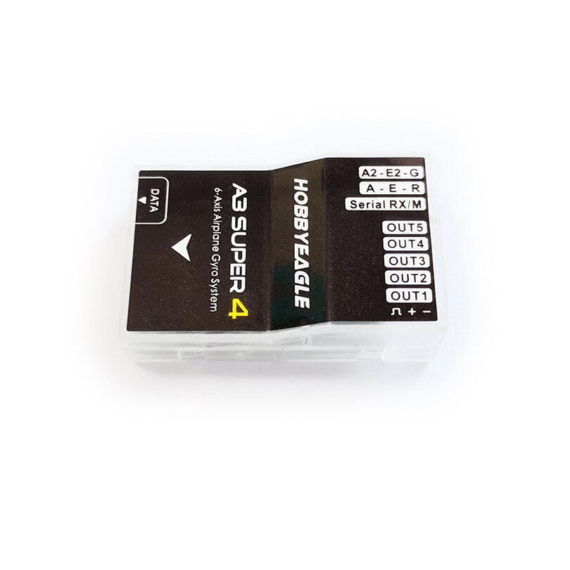 HobbyEagle A3 Super4 A3S4 Fixed Wing 6-axle Airplane Gyro stabilizer ...