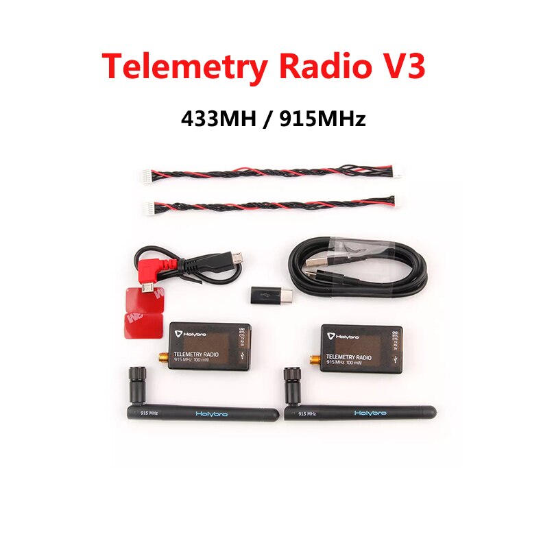 Holybro SiK Telemetry Radio V3 100mW 433MH 915MHz Open-Source SiK Fir ...