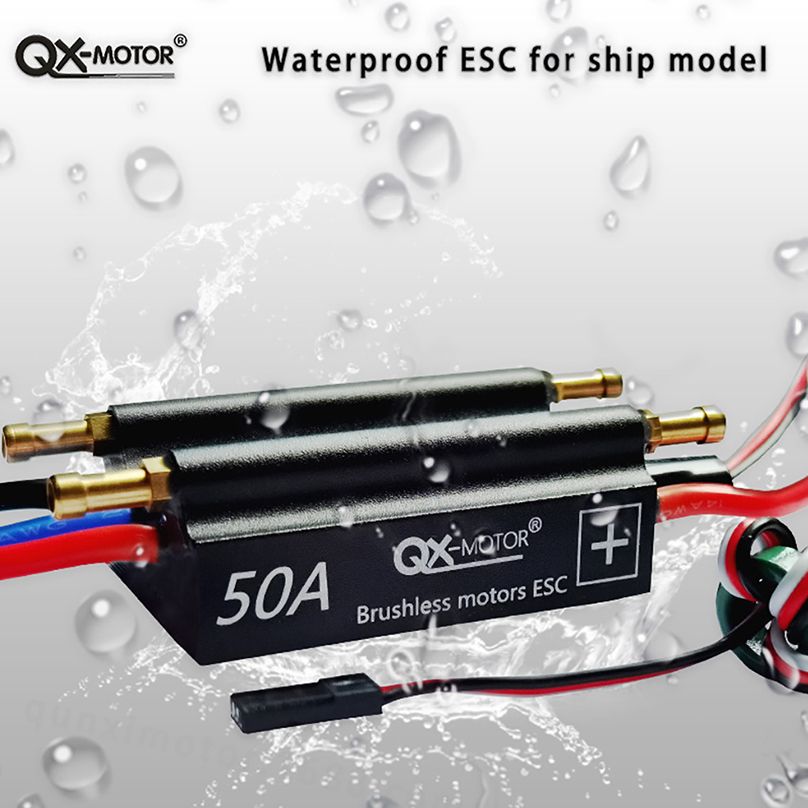 QX-MOTOR Waterproof 90A 120A ESC QC3027 3600KV DC Outrunner Brush – QWinOut