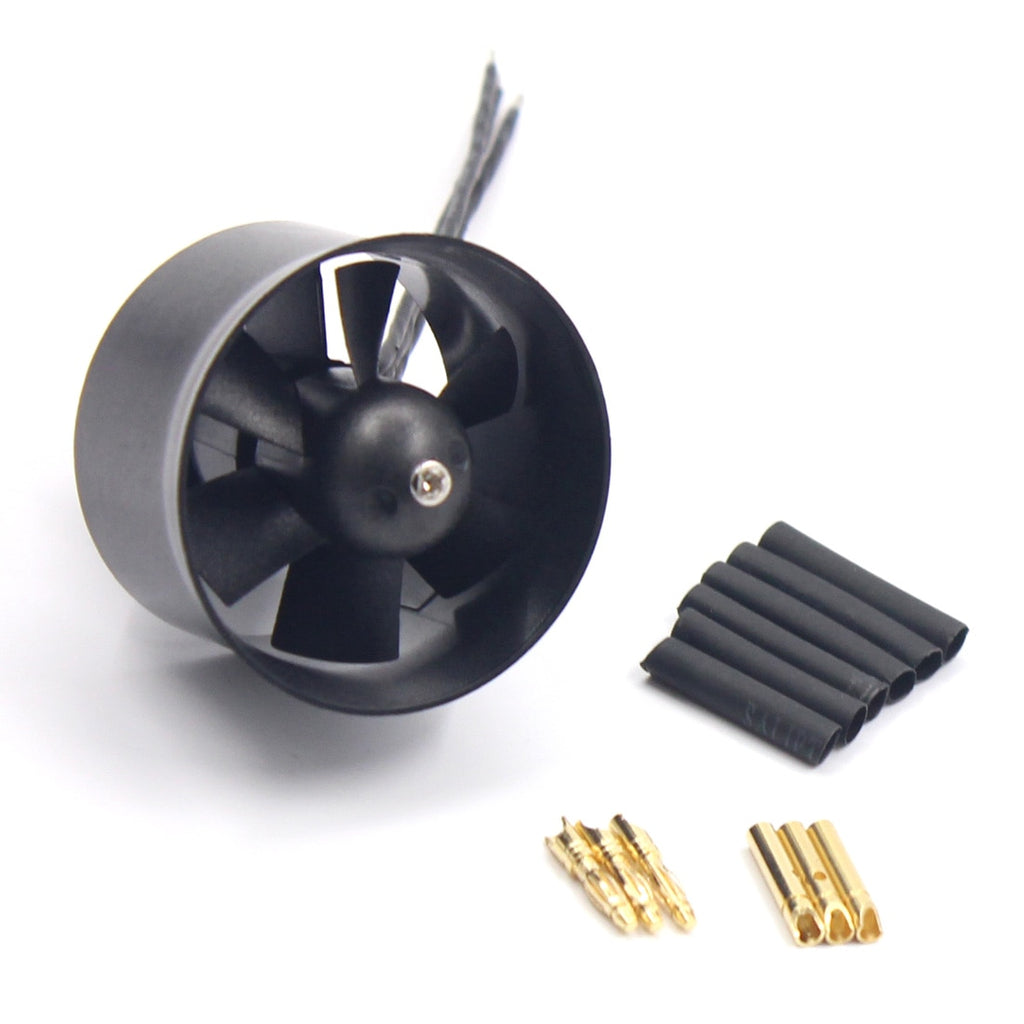 QX-Motor 30mm Ducted Fan EDF 6 Paddle QF1611 5000KV 6000 KV 7000KV 14 ...